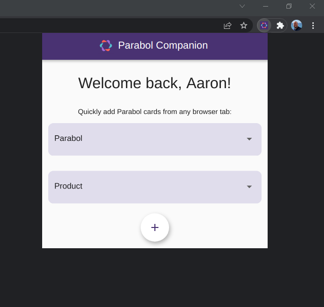 Implement UI/UX for Parabol Companion Chrome Extension · Issue #6115 · ParabolInc/parabol · GitHub