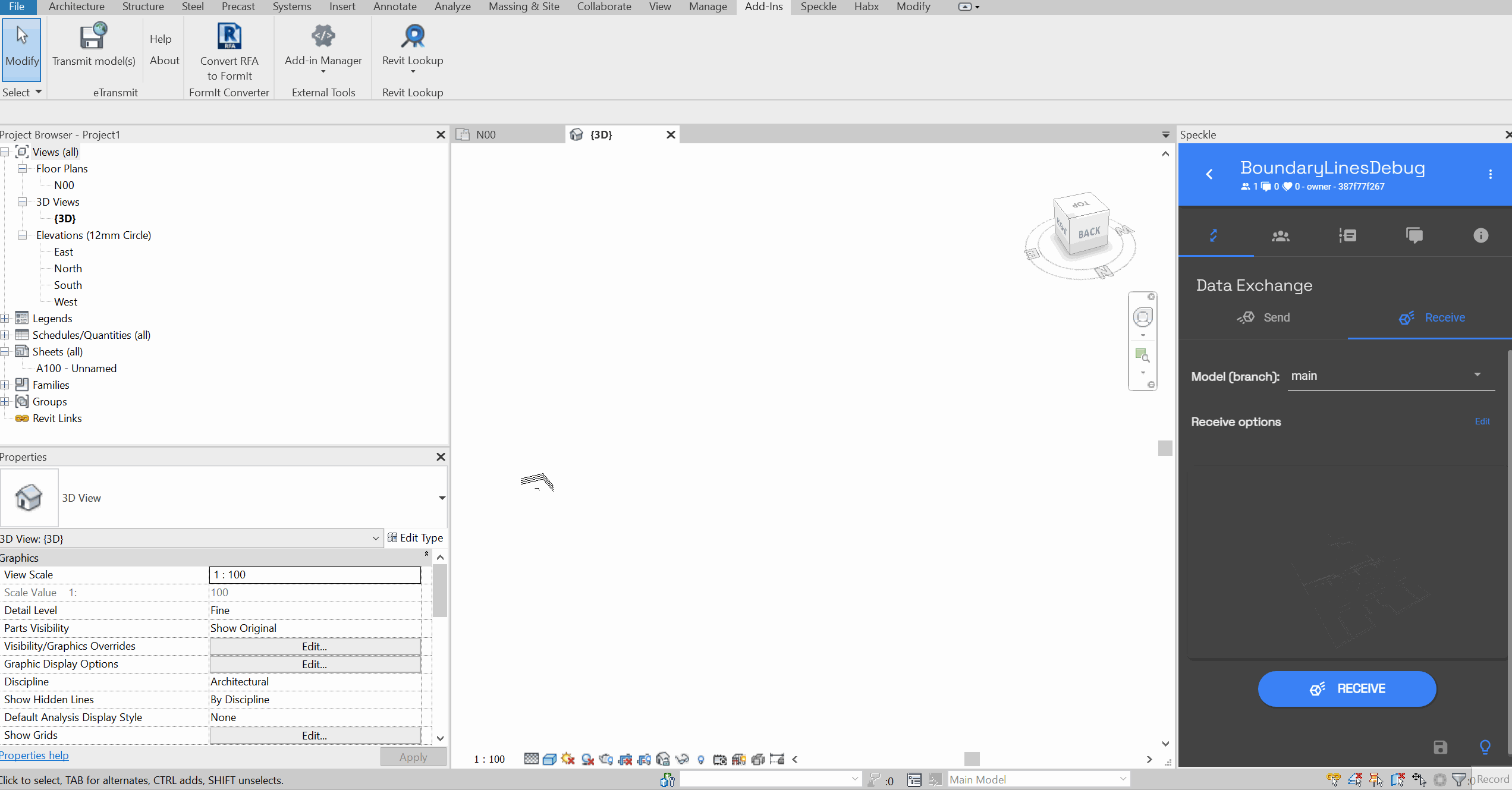 Revit '22 stream receive: Conversion error: Room boundary line creation ...