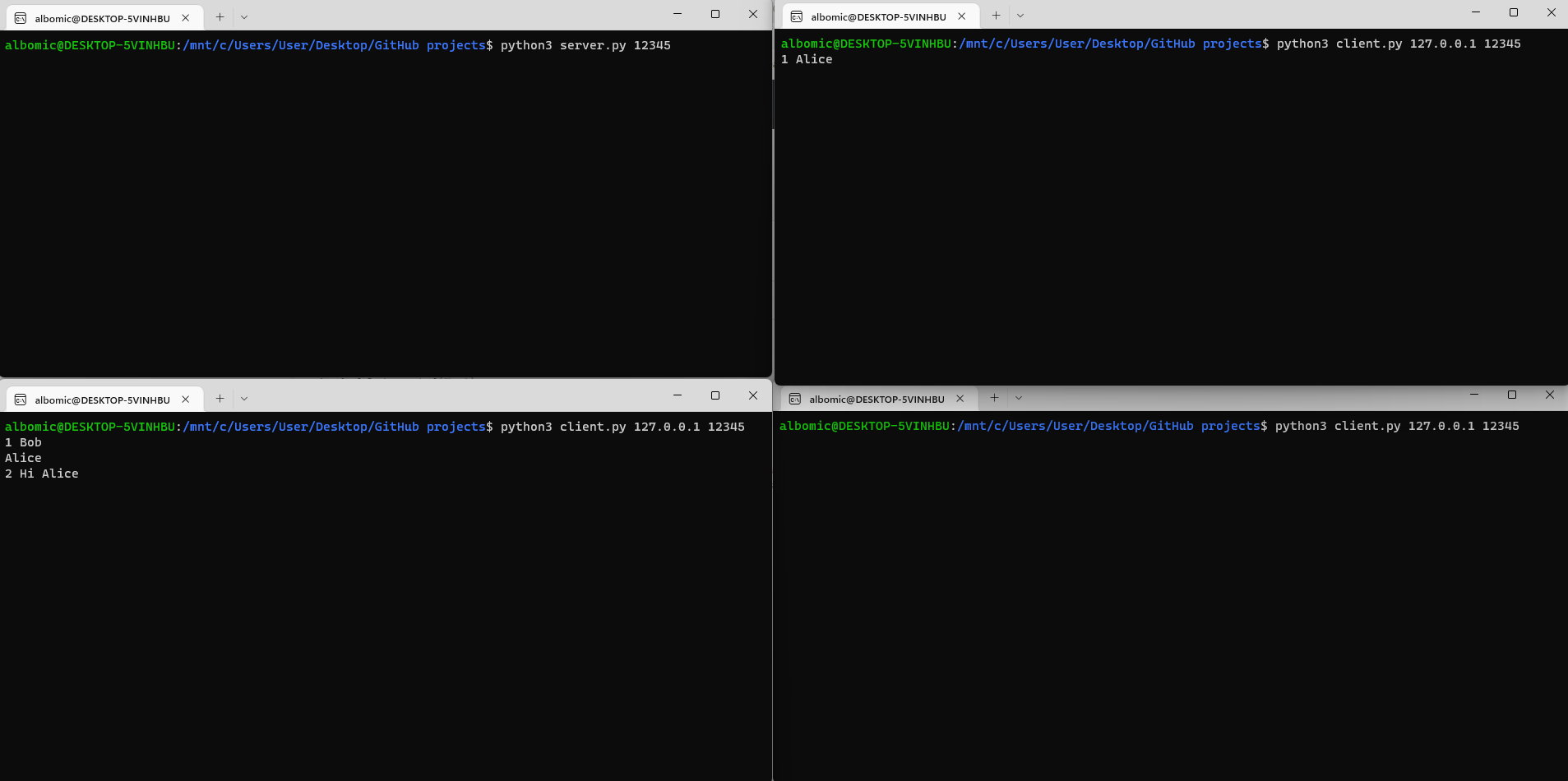 GitHub - MickaelAlbo/Group-Chat-UDP