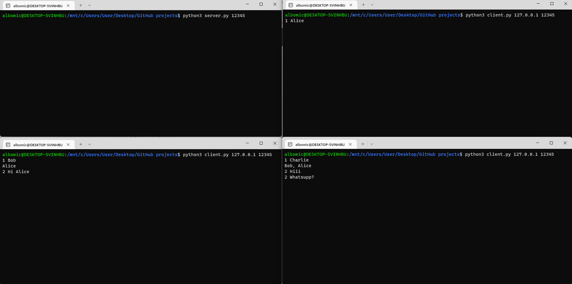 GitHub - MickaelAlbo/Group-Chat-UDP GitHub - MickaelAlbo/Group-Chat-UDP