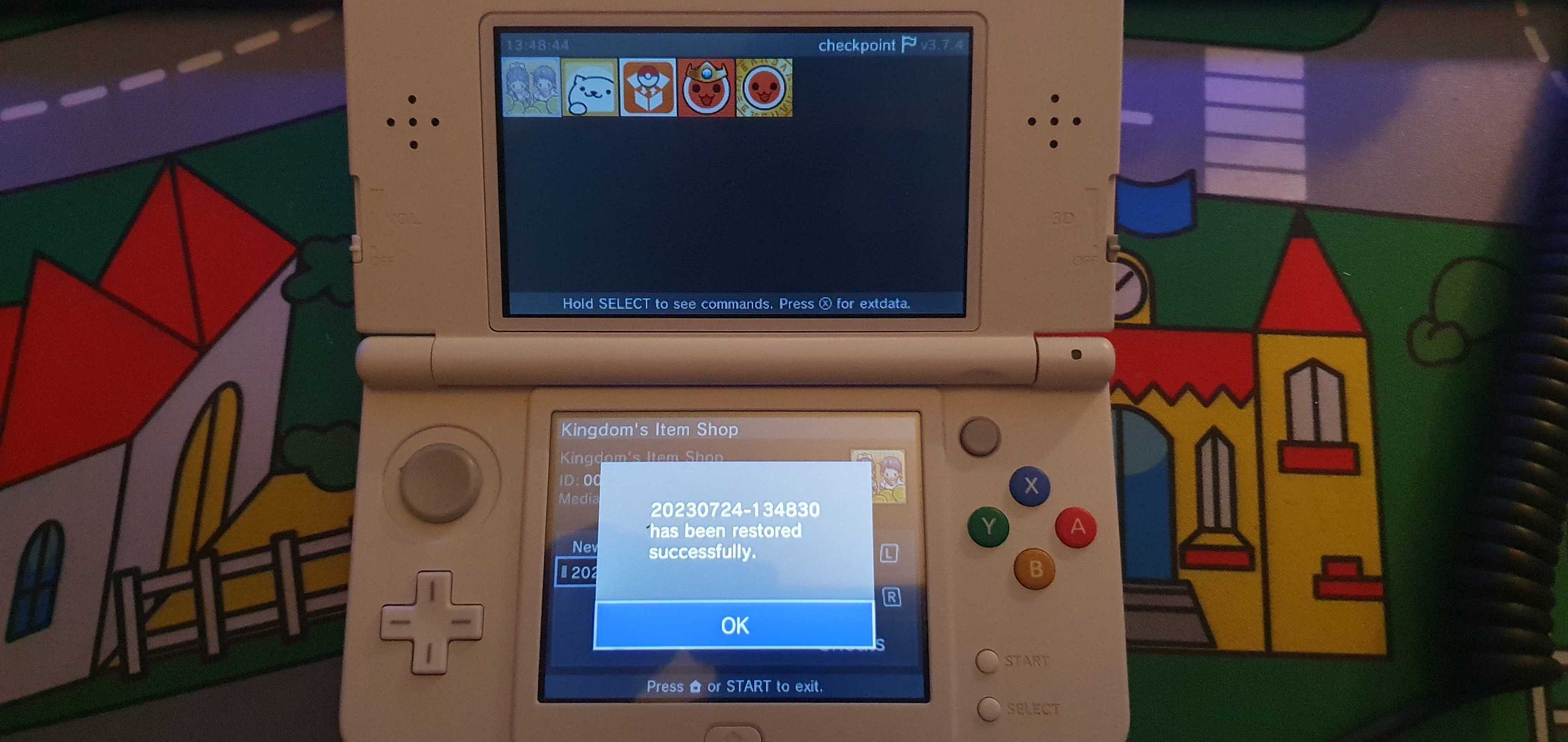 [Bug][3DS] Kingdom's Item Shop Save cant be restored · Issue #484 · BernardoGiordano/Checkpoint ...