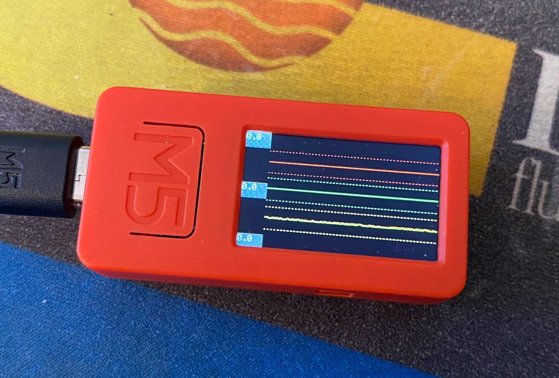 GitHub - wsanders/RTStickAccel: Real time accelerometer traces from the M5StickC-Plus