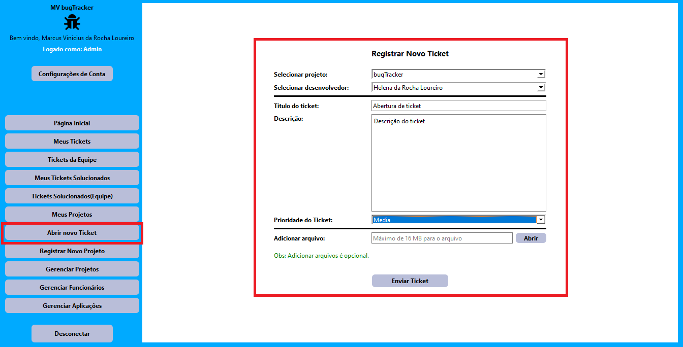 GitHub - marcusdrl/bugTracker: Bug tracker para auxiliar no controle/desenvolvimento de softwares!