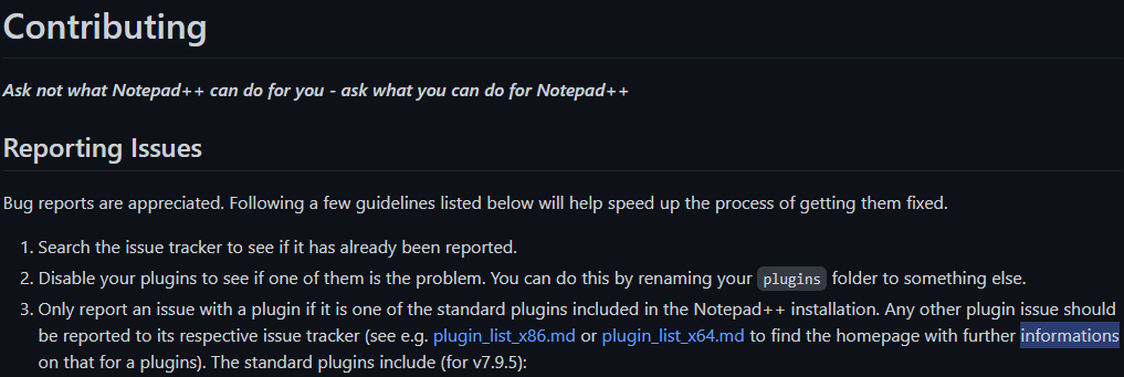 Typos in CONTRIBUTING.md · Issue #12571 · notepad-plus-plus/notepad-plus-plus · GitHub