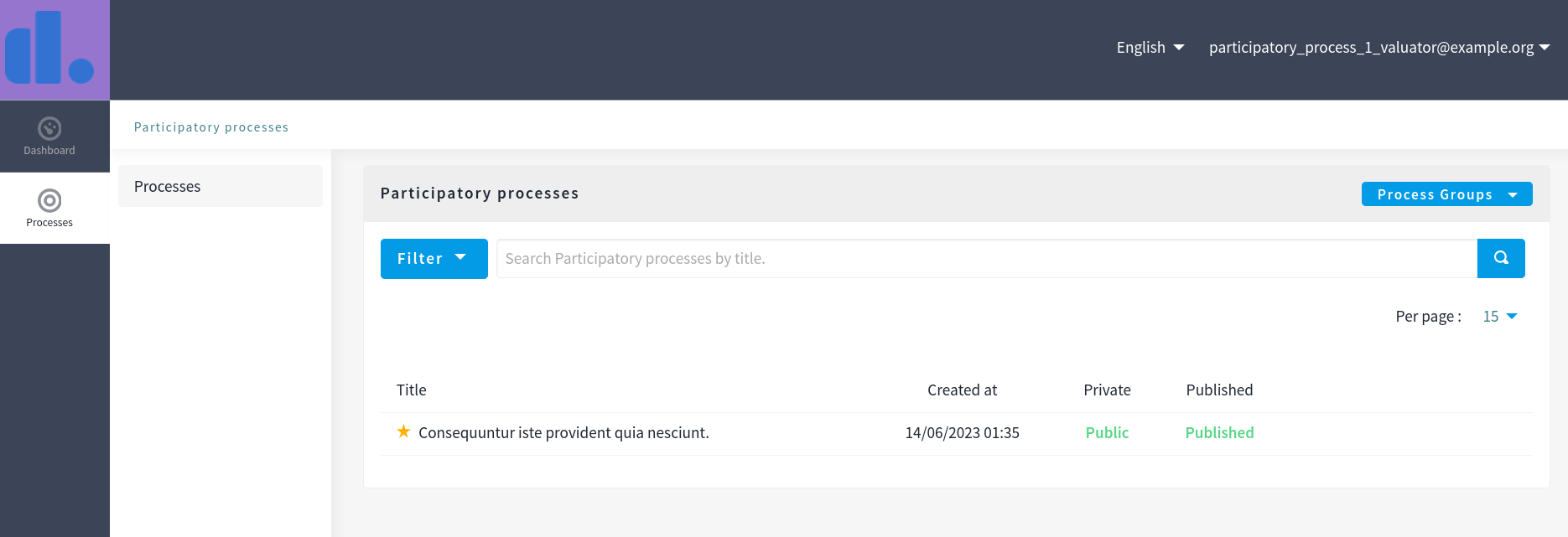Valuators can't access to the admin's process pages · Issue #11004 · decidim/decidim · GitHub