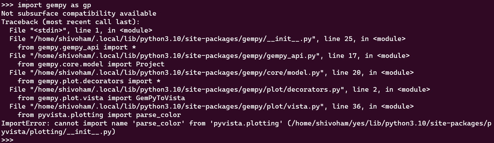 Cannot import Gempy due to ImportError · Issue #783 · gempy-project/gempy · GitHub