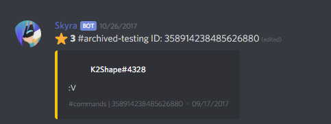 request: adjust the amount of info put on starboard cards · Issue #567 · skyra-project/skyra ...