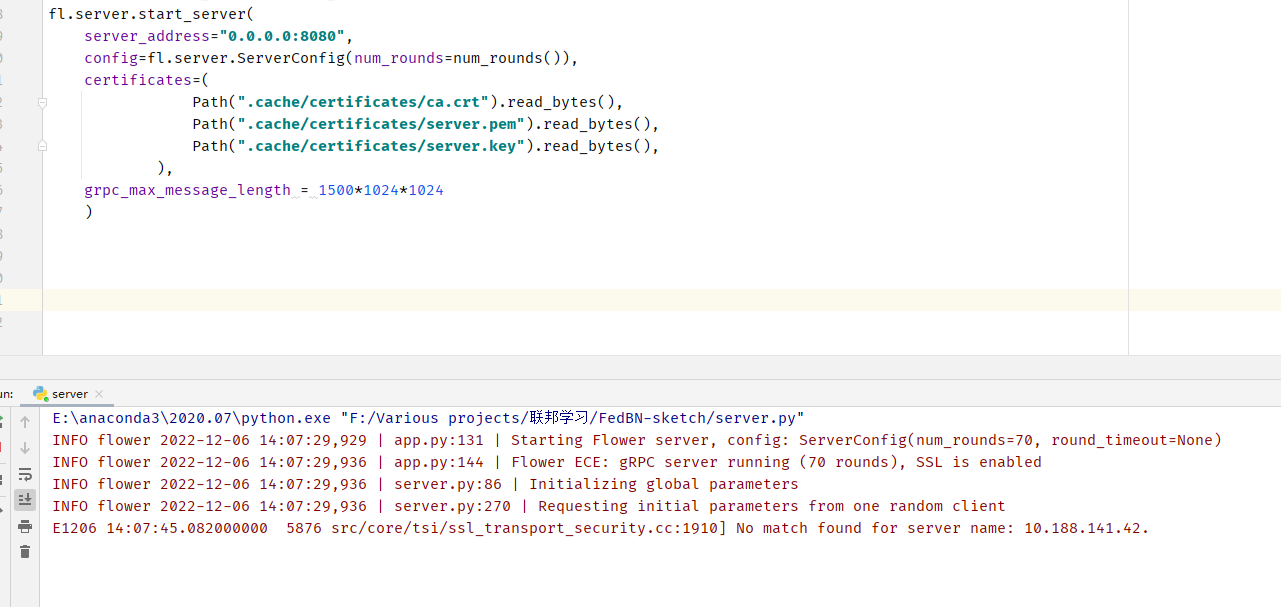 How To Create Connection And Set “”server Address” Ip Between Client And Server Between 2