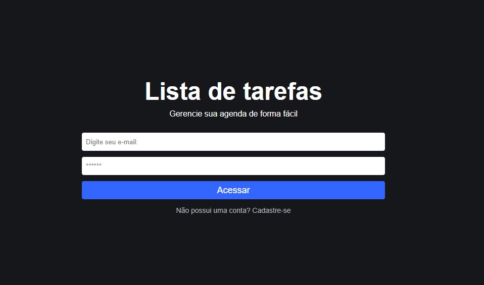 GitHub - sergiorbotelho/lista-tarefas