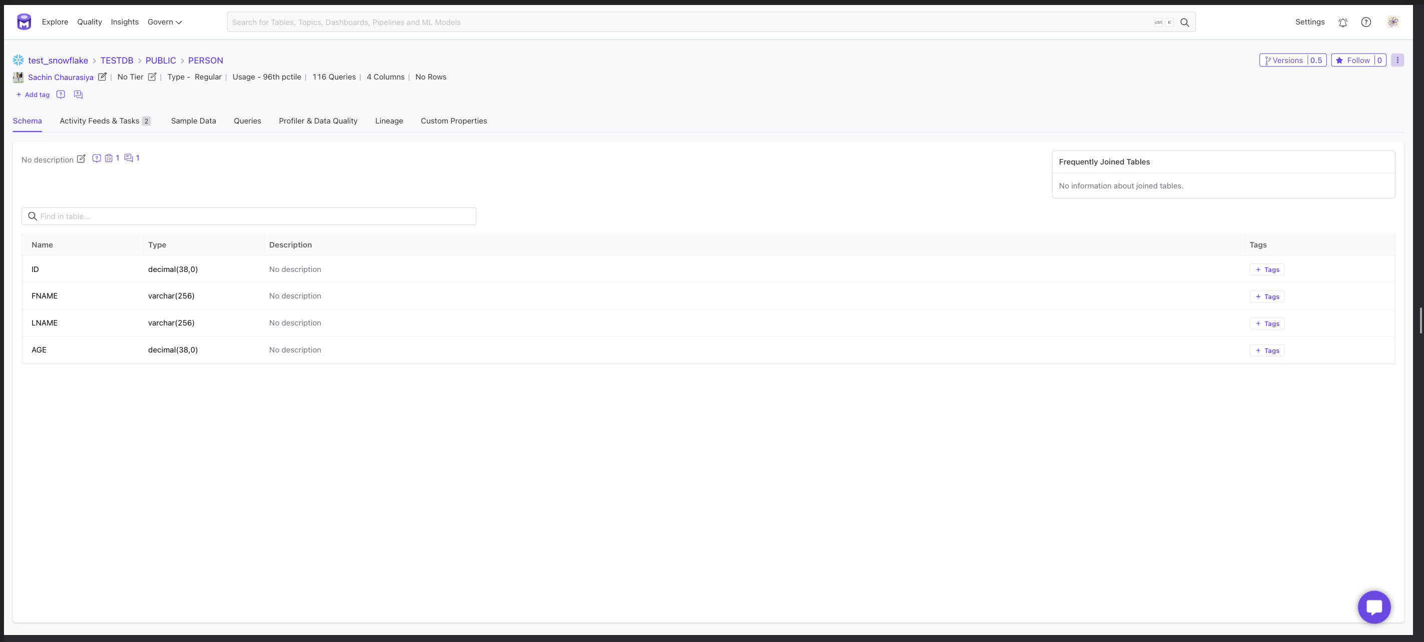 0.13 UI feedback - Part 2 · Issue #9184 · open-metadata/OpenMetadata · GitHub