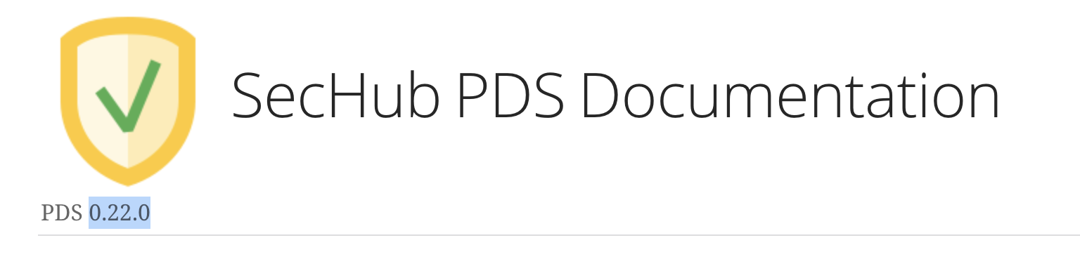 Documentation versions of Client and PDS wrong after release · Issue #585 · mercedes-benz/sechub ...