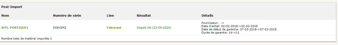 Bug Import Dell Warranty · Issue #92 · InfotelGLPI/manufacturersimports · GitHub