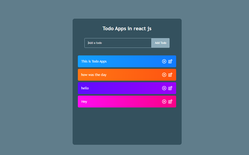 GitHub - ashrafulislamakash/Todo-React-js