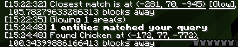 Distances for /cfind and /cfindblock have unnecessary precision · Issue #506 · Earthcomputer ...