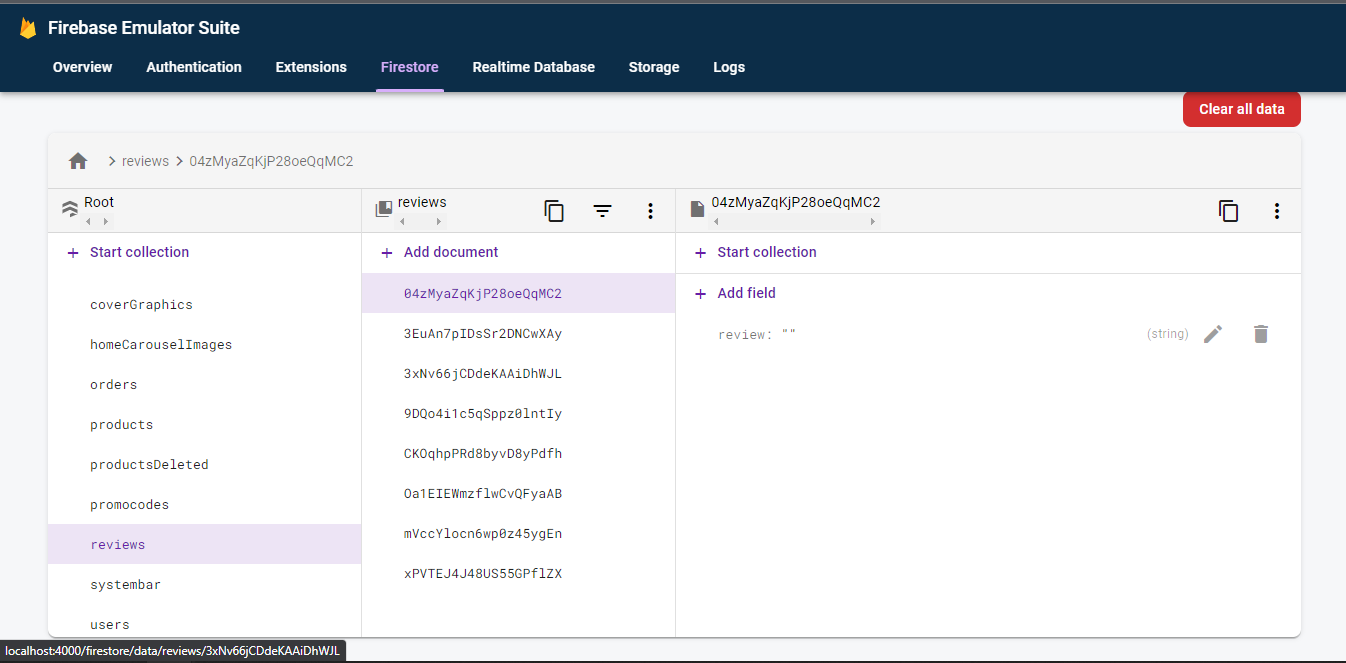 Documents Do Not Show Up In Emulator Ui · Issue 854 · Firebase Firebase Tools Ui · Github