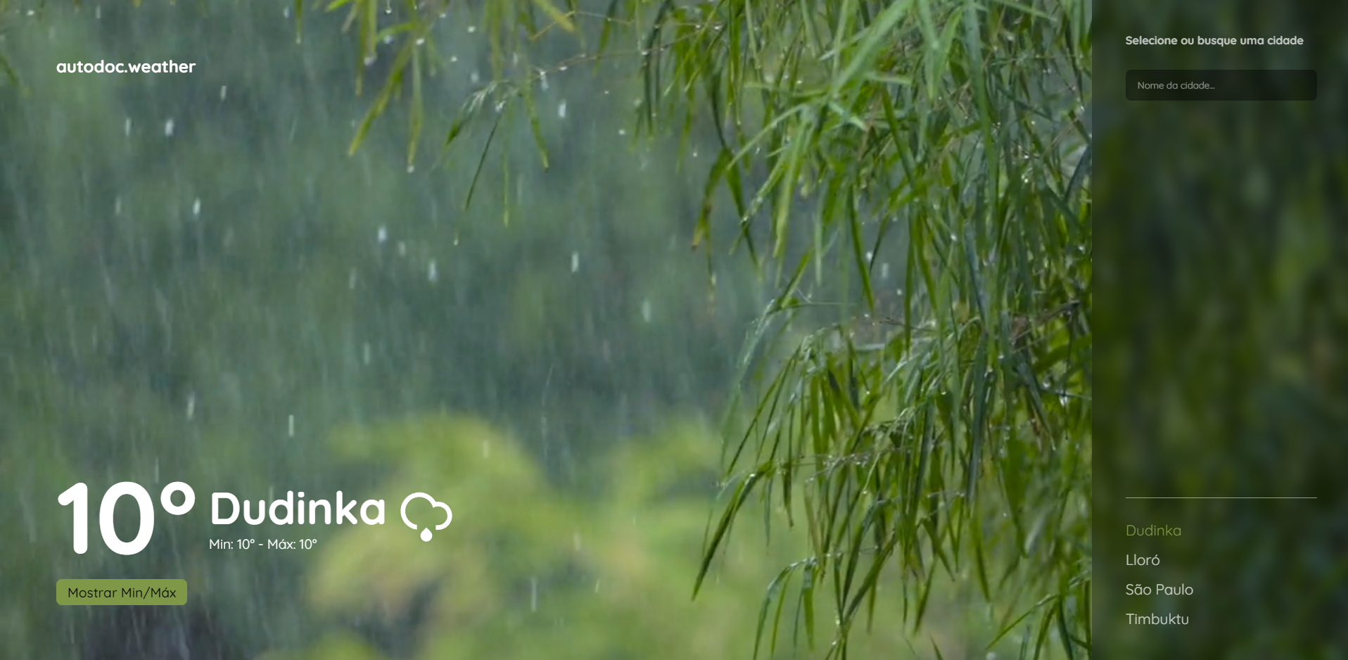 GitHub - GBDev13/autodoc-weather