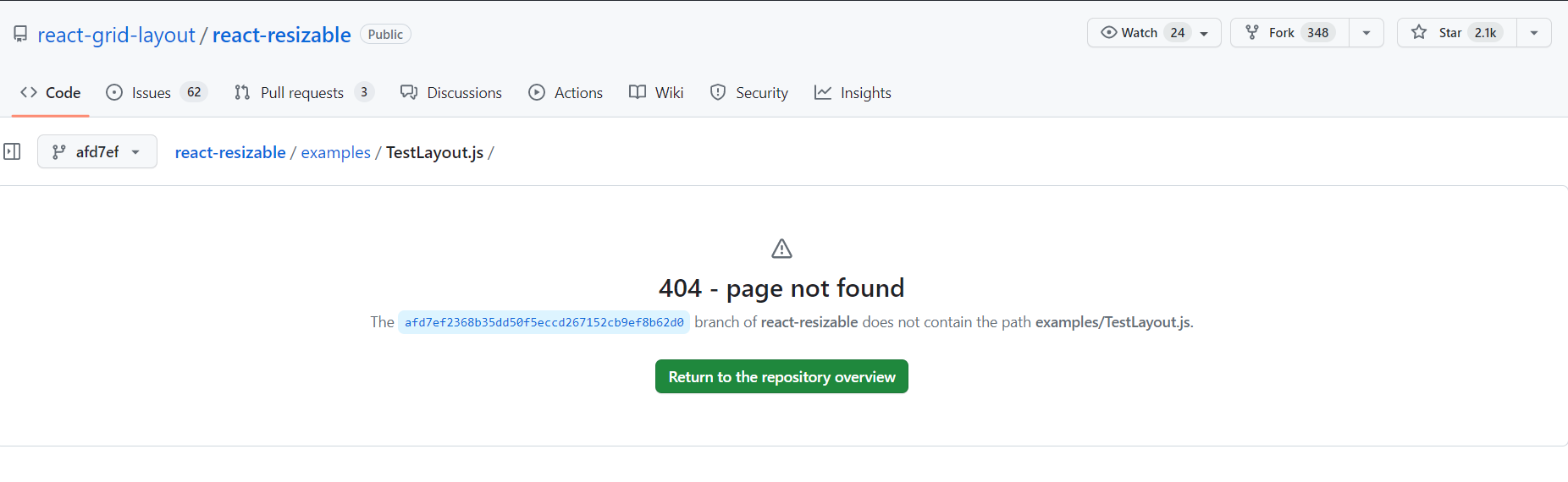 Invalid URL: file not found (TestLayout.js) · Issue #218 · react-grid ...