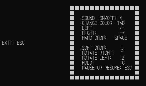 GitHub - lookskyblue/Tetris: Tetris Game (C language)