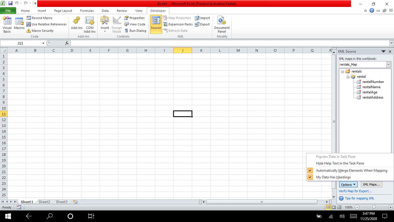 GitHub - oizy404/Creating-XML-File-using-Excel-and-XML-Schema