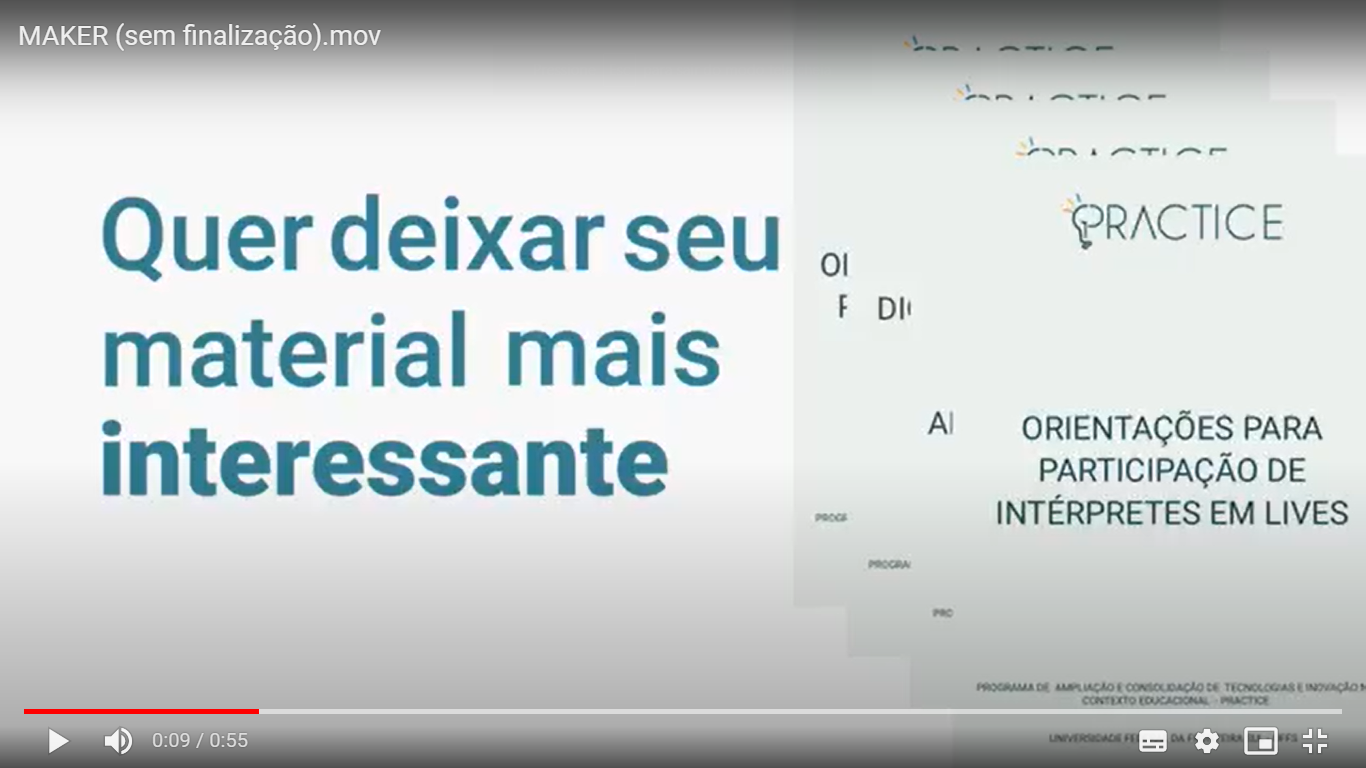 Vídeo de propaganda do Maker · Issue #1142 · practice-uffs/programa · GitHub
