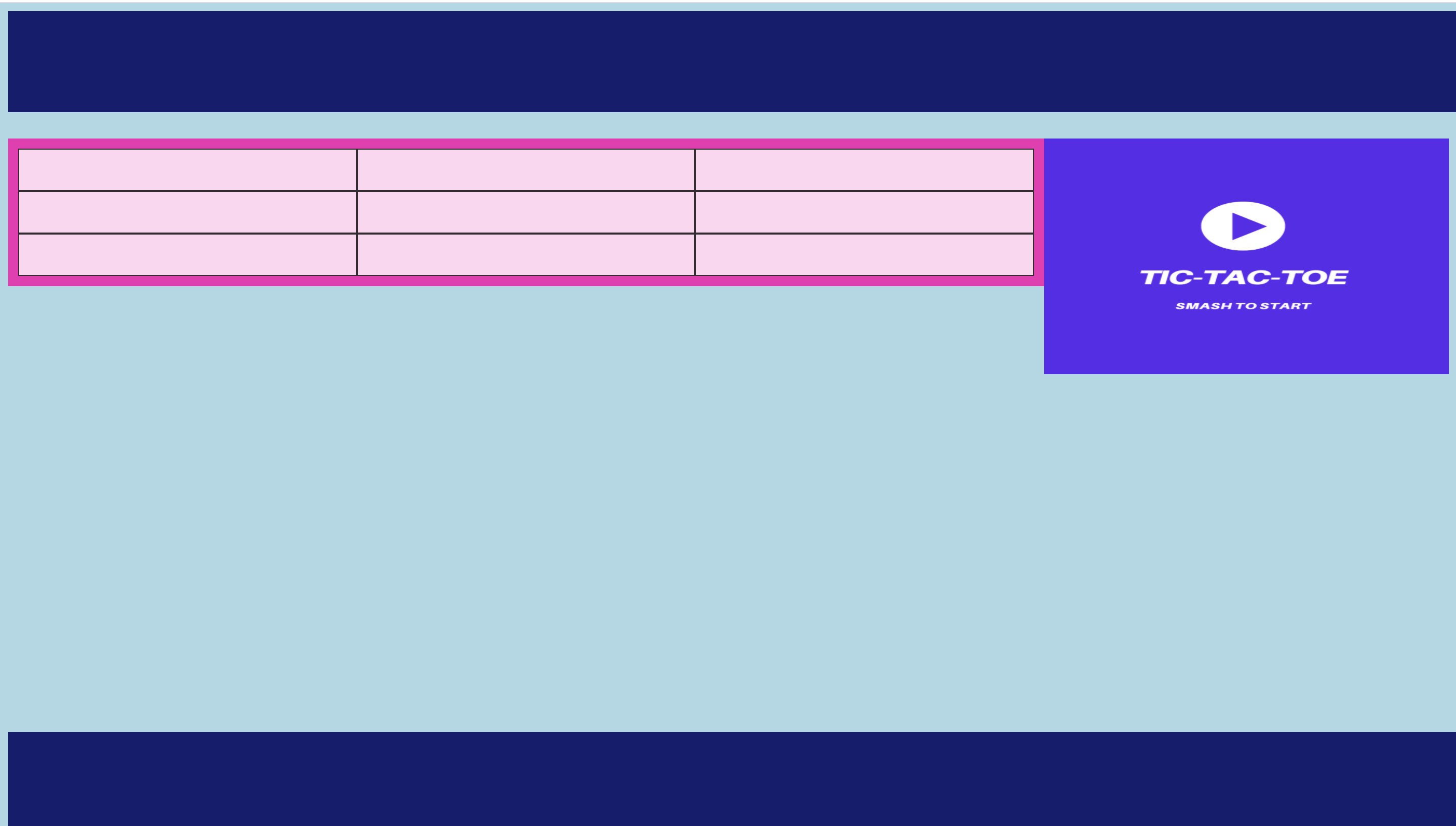 GitHub - bababa100/TicTacGame: Tic-Tac-Toe Game made with Html, CSS ...