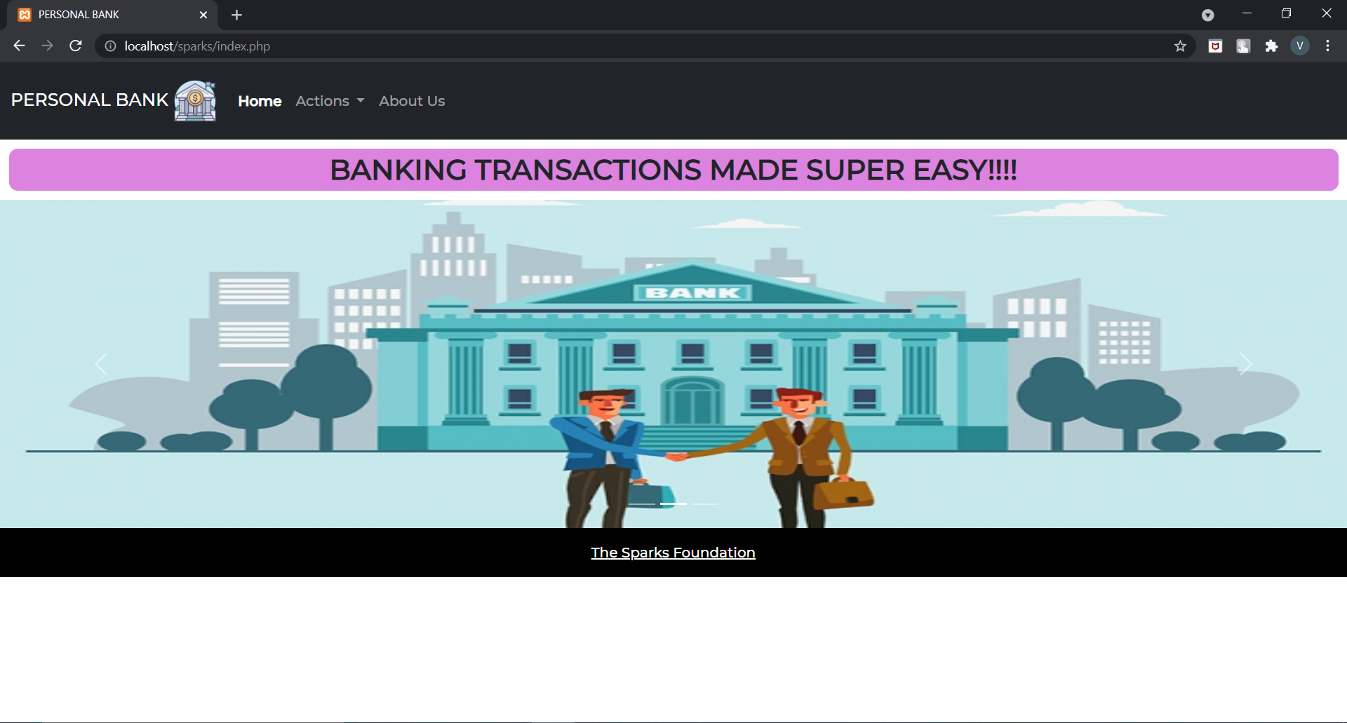 GitHub - VIROCHAN-AC/Basic-Banking-System---Sparks-Foundation-: Basic Banking System - Task#1 of ...