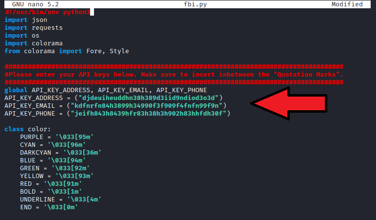 GitHub - thecarpetjasp/F.B.I.: Find. Big. Info. (F.B.I.) - A Python ...