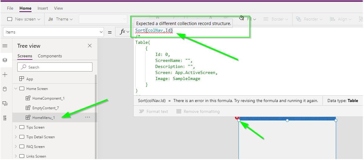 [BUG]: Home Screen not appearing with the Menu options · Issue #936 · microsoft/powerapps-tools ...