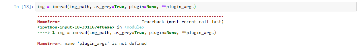 TypeError: _open() got an unexpected keyword argument 'as_grey' · Issue ...