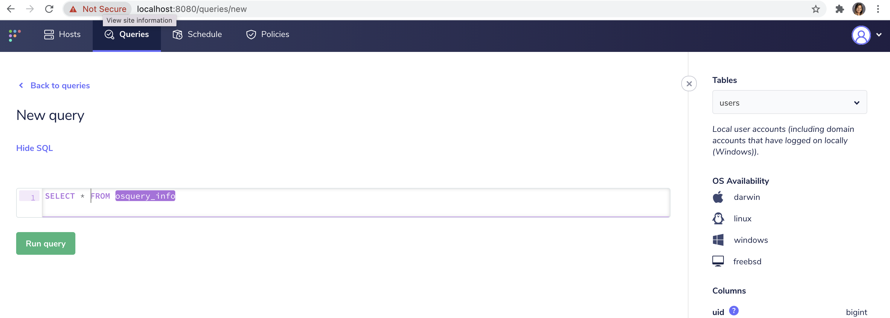 Run Custom Query Bug Global Maintainer Cannot Modify Sql To Run · Issue 2201 · Fleetdmfleet 9052