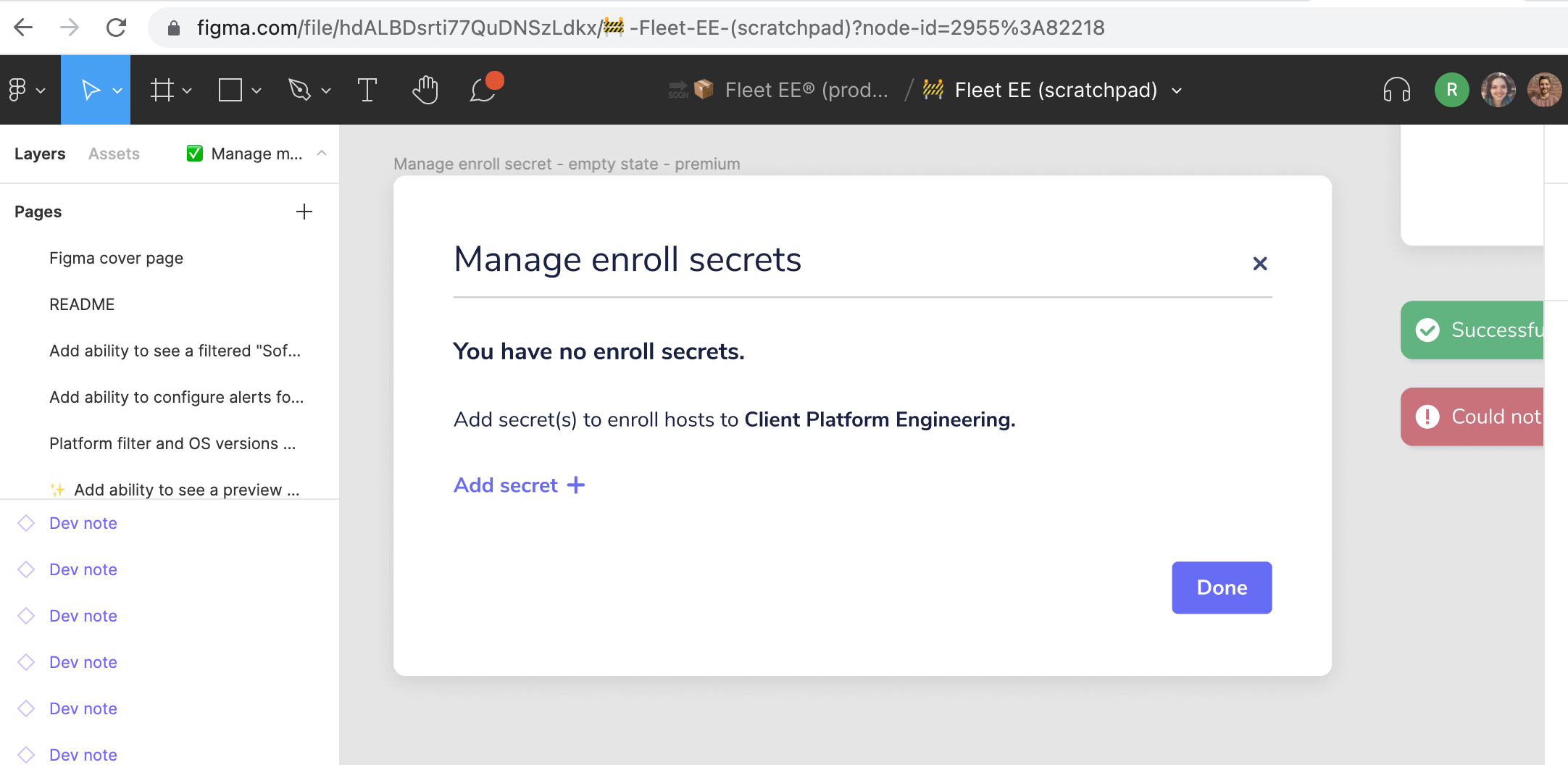 Can delete all global secrets but cannot delete all team secrets · Issue #2933 · fleetdm/fleet ...