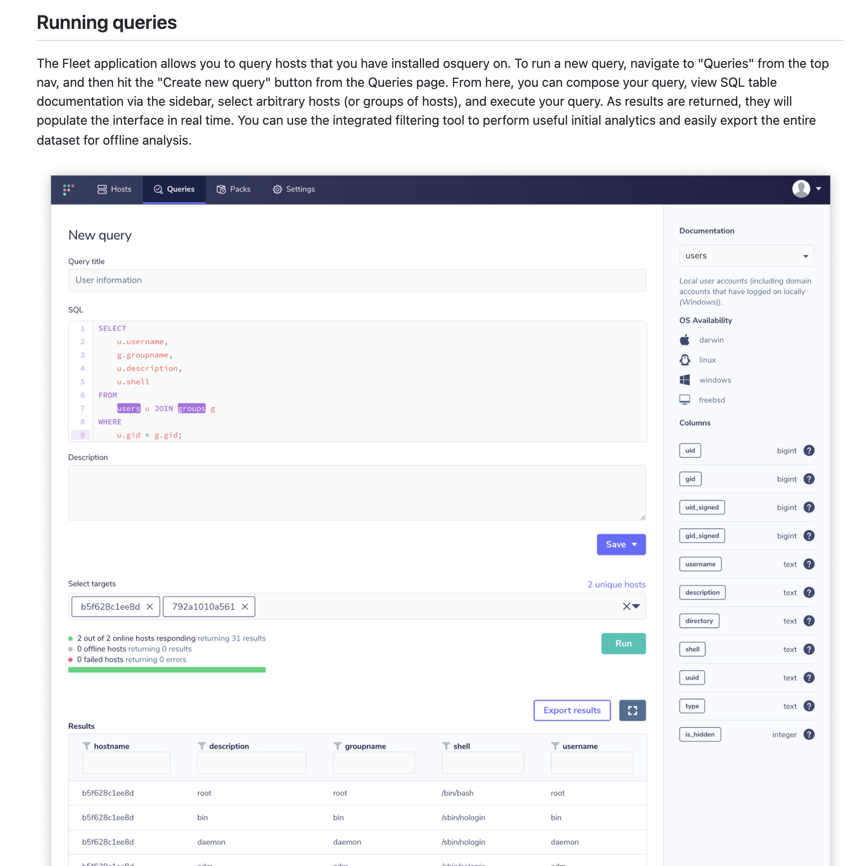 Update Using Fleet Documents: 1 - Fleet - UI · Issue #3760 · fleetdm/fleet · GitHub