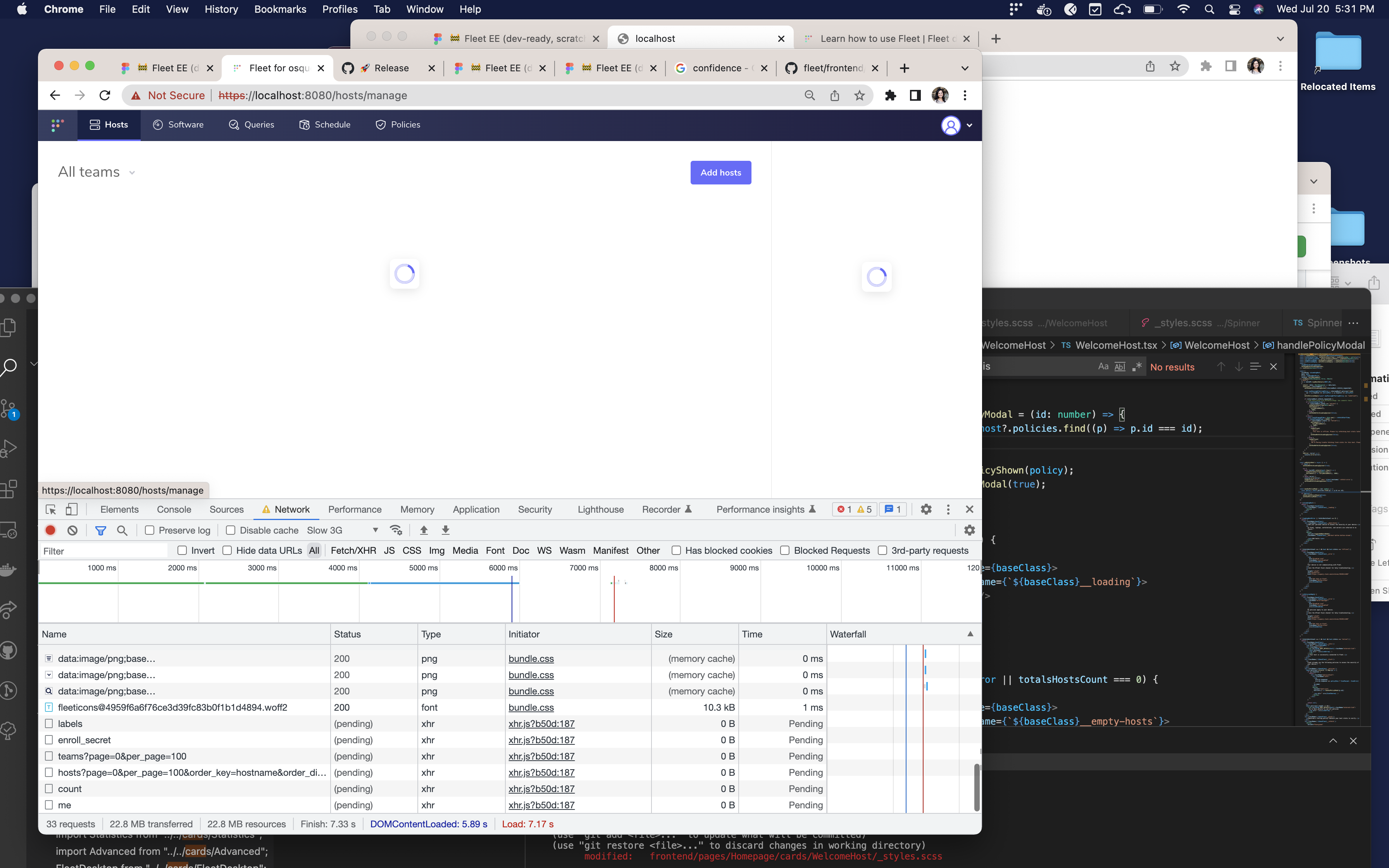 Fleet UI: Inconsistent headers in loading state · Issue #6781 · fleetdm ...