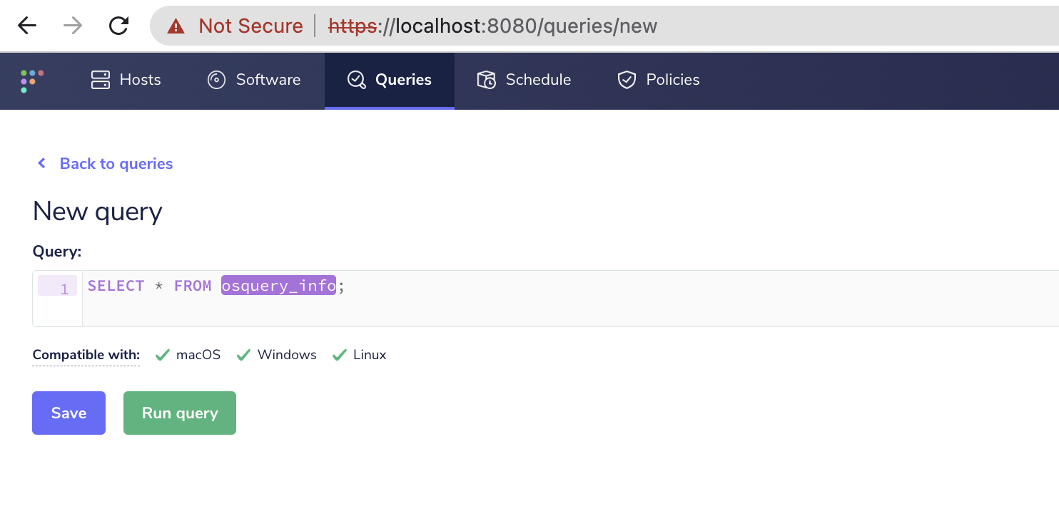 Fleet Ui Back To Packs Button · Issue 6918 · Fleetdm Fleet · Github