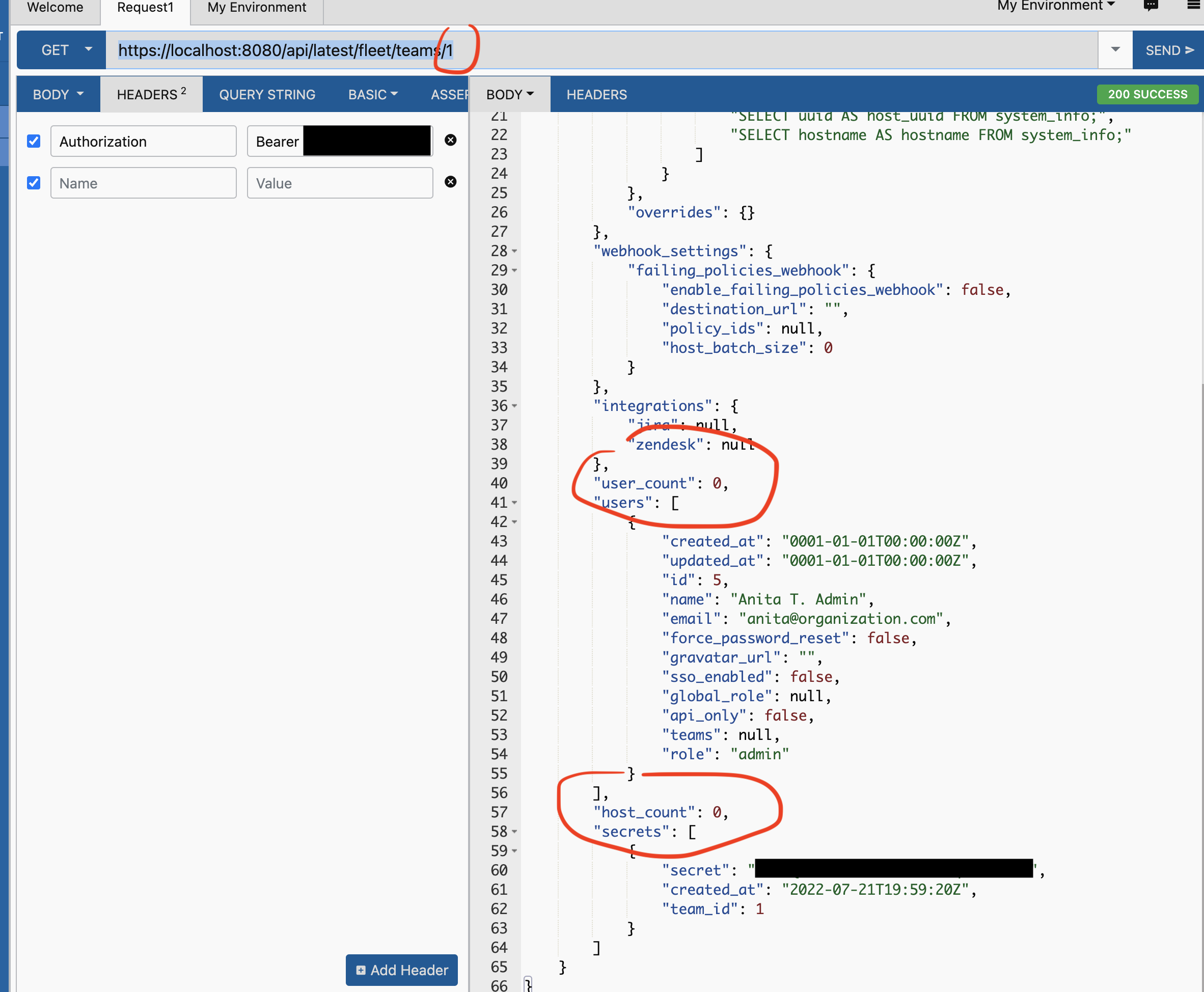 API Bugs: Team view (fleet/teams/1) · Issue #6970 · fleetdm/fleet · GitHub