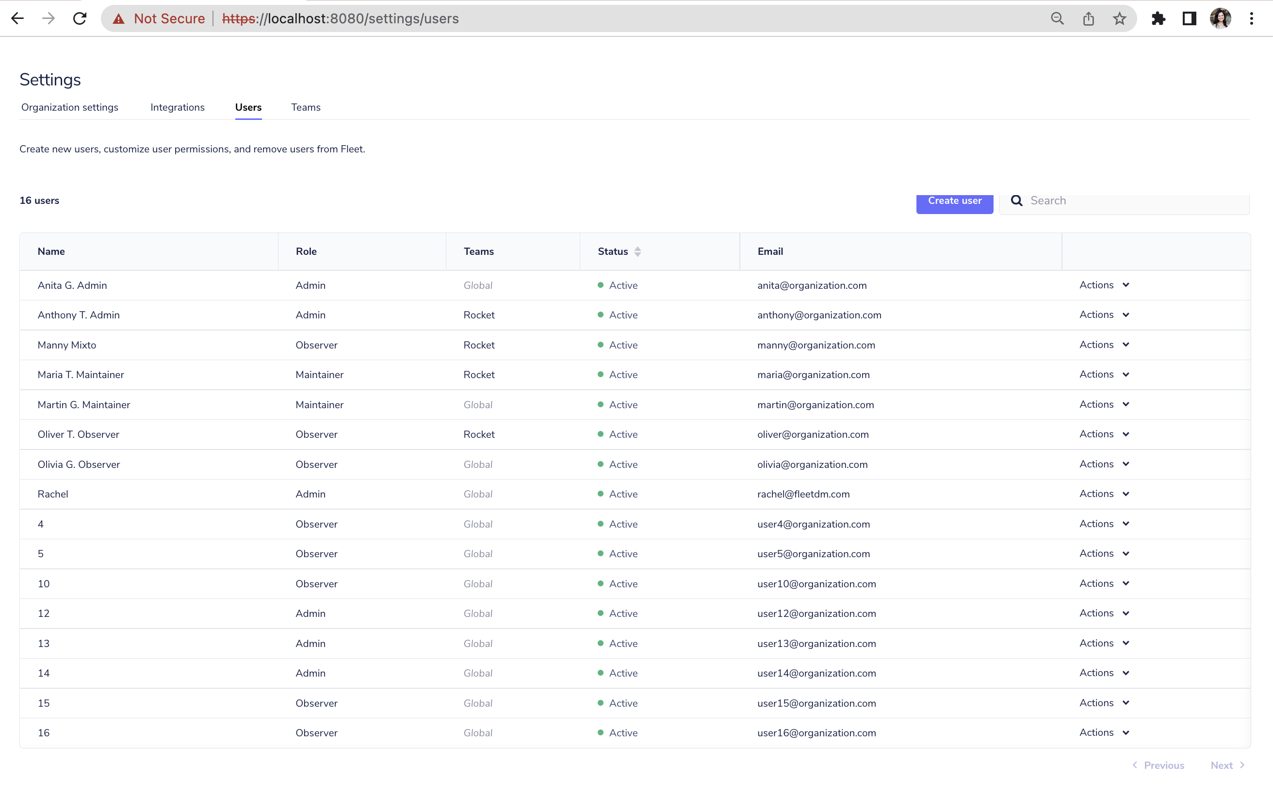Fleet UI: Action dropdown does not fit on page pushing bottom of div ...