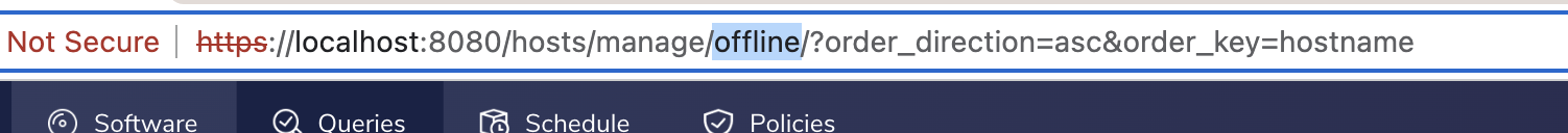 Frontend Tech Debt: Move new/ online/ offline/ manage host filters to query params · Issue #7796 ...