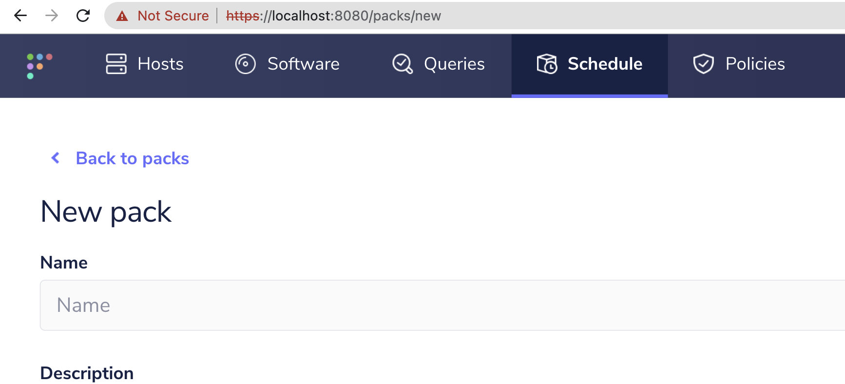 Fleet UI: Packs chevron by RachelElysia · Pull Request #8034 · fleetdm ...