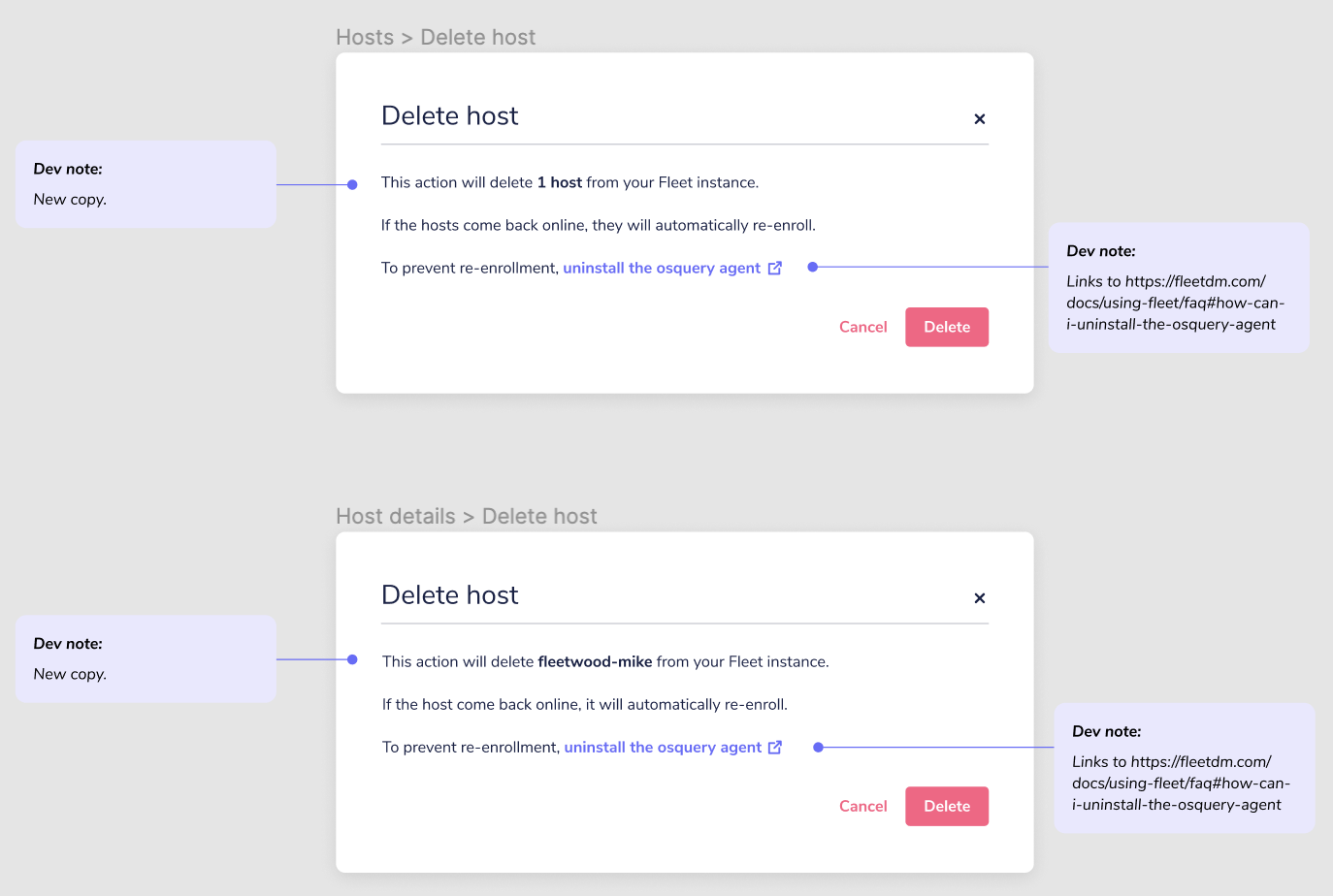 Inform user how to prevent host from re-enrolling · Issue #2002 · fleetdm/fleet · GitHub