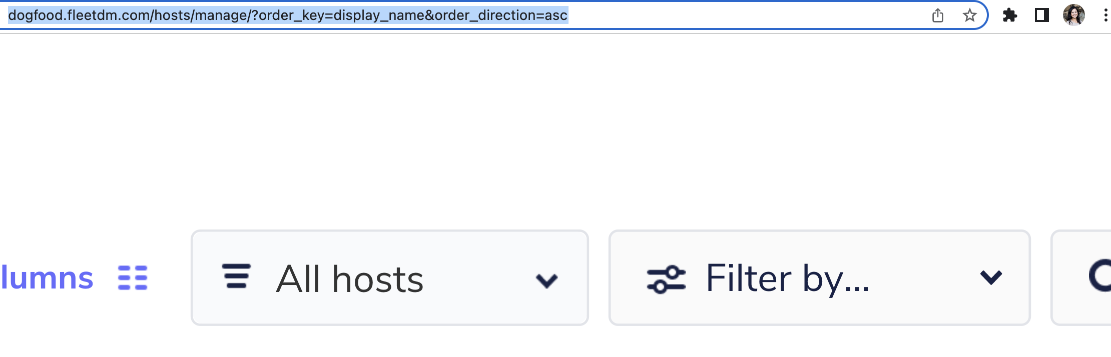 Background on highlighted drop down component should be consistent · Issue #8635 · fleetdm/fleet ...