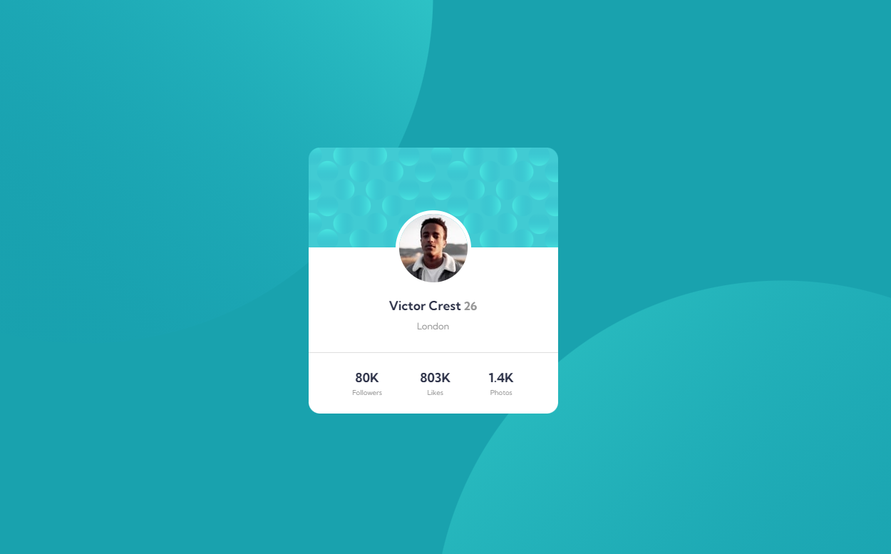 GitHub - Mtc-21/Profile-card-component: Solution to the Profile card component challenge on ...