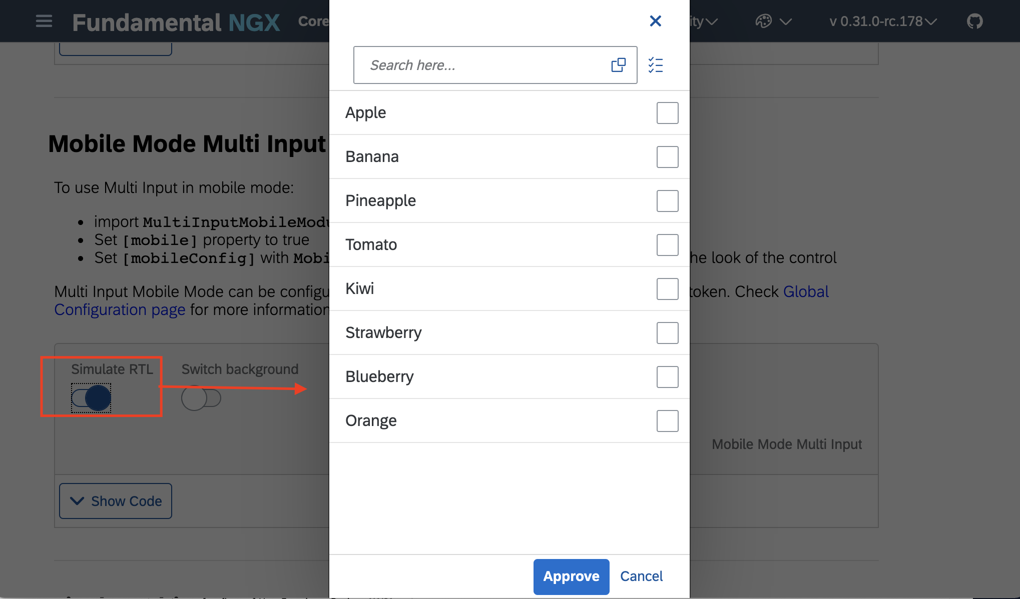 Bug: Mobile mode multi-input does not fully exhibit RTL · Issue #6290 · SAP/fundamental-ngx · GitHub