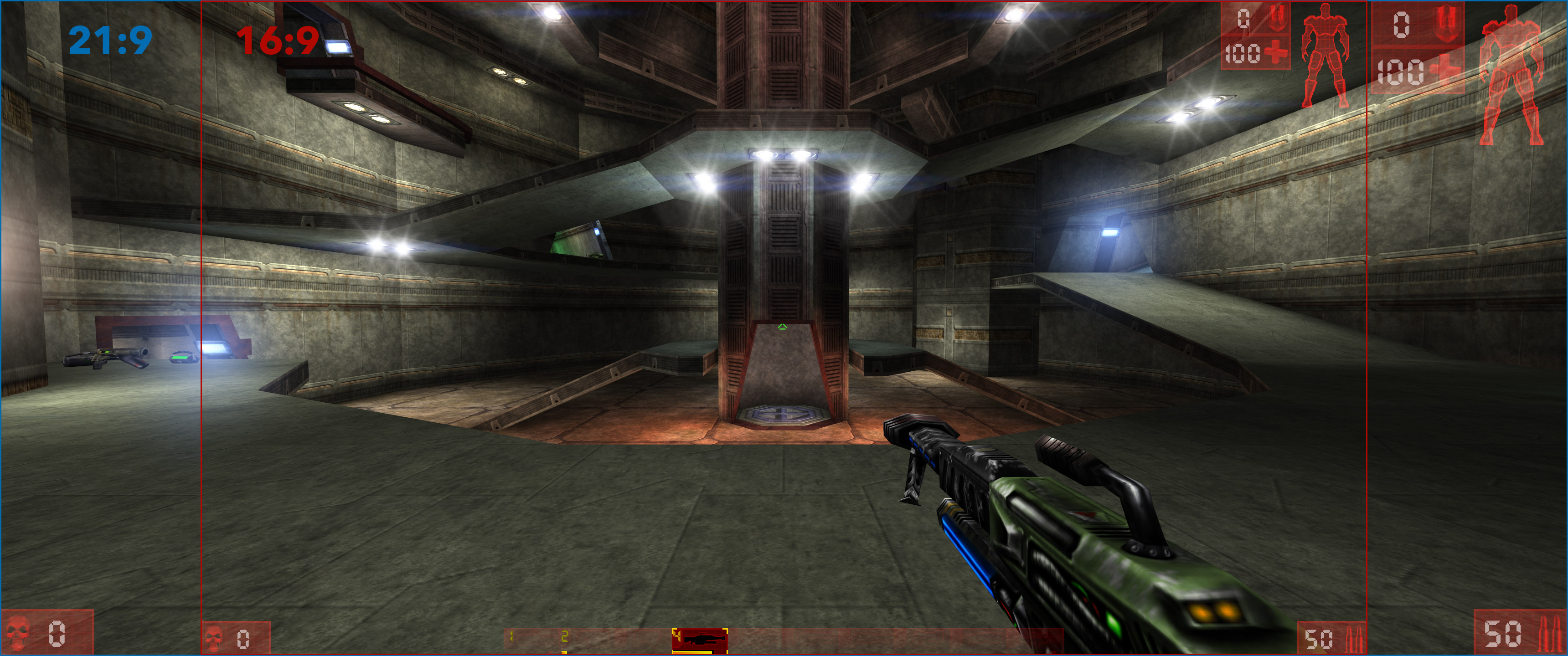 16x9 Aspect ratio stretches badly on ultrawide monitors · Issue #1181 ...