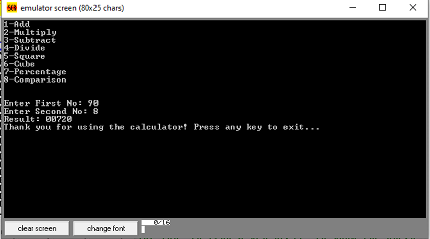 GitHub - bintezainablaraib/Calculator: A Simple Calculator Which Can Perform Eight Functions ...