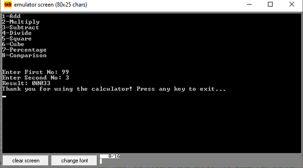 GitHub - bintezainablaraib/Calculator: A Simple Calculator Which Can Perform Eight Functions ...