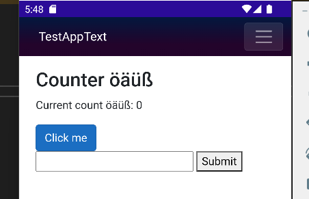 Android Emulator UTF8 Binding and Accent Support [Localization] · Issue #10723 · dotnet/maui ...