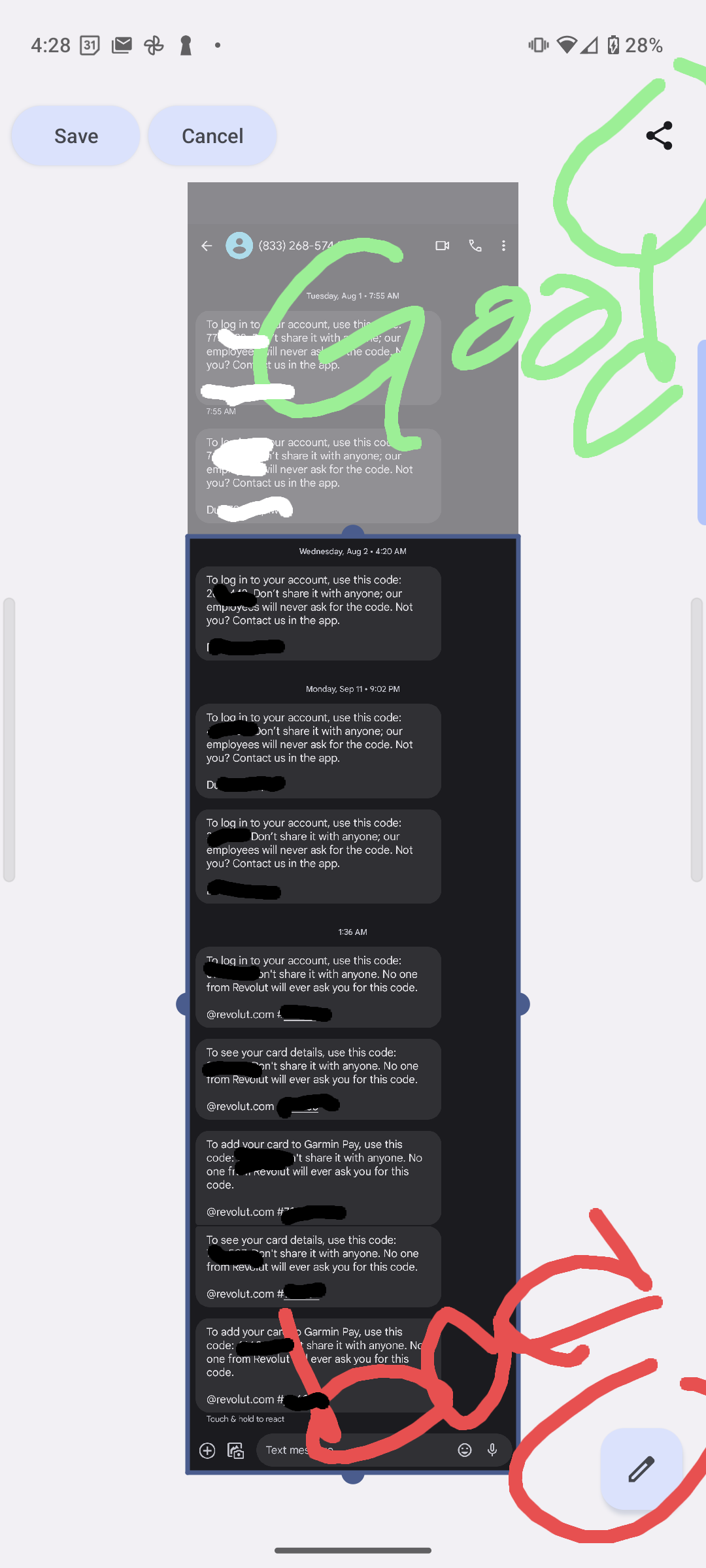 Long Screenshot edit button broken (scrolling screenshot) · Issue #2470 · GrapheneOS/os-issue ...