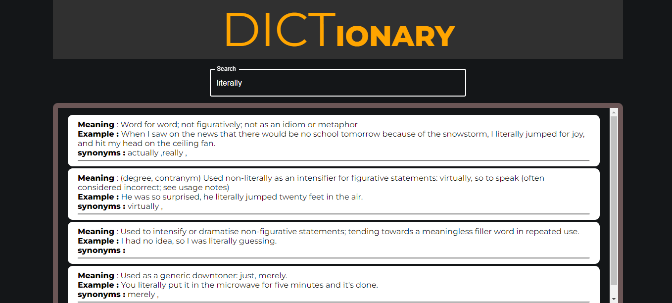 GitHub - Sahilnegi-code/DictionaryApp
