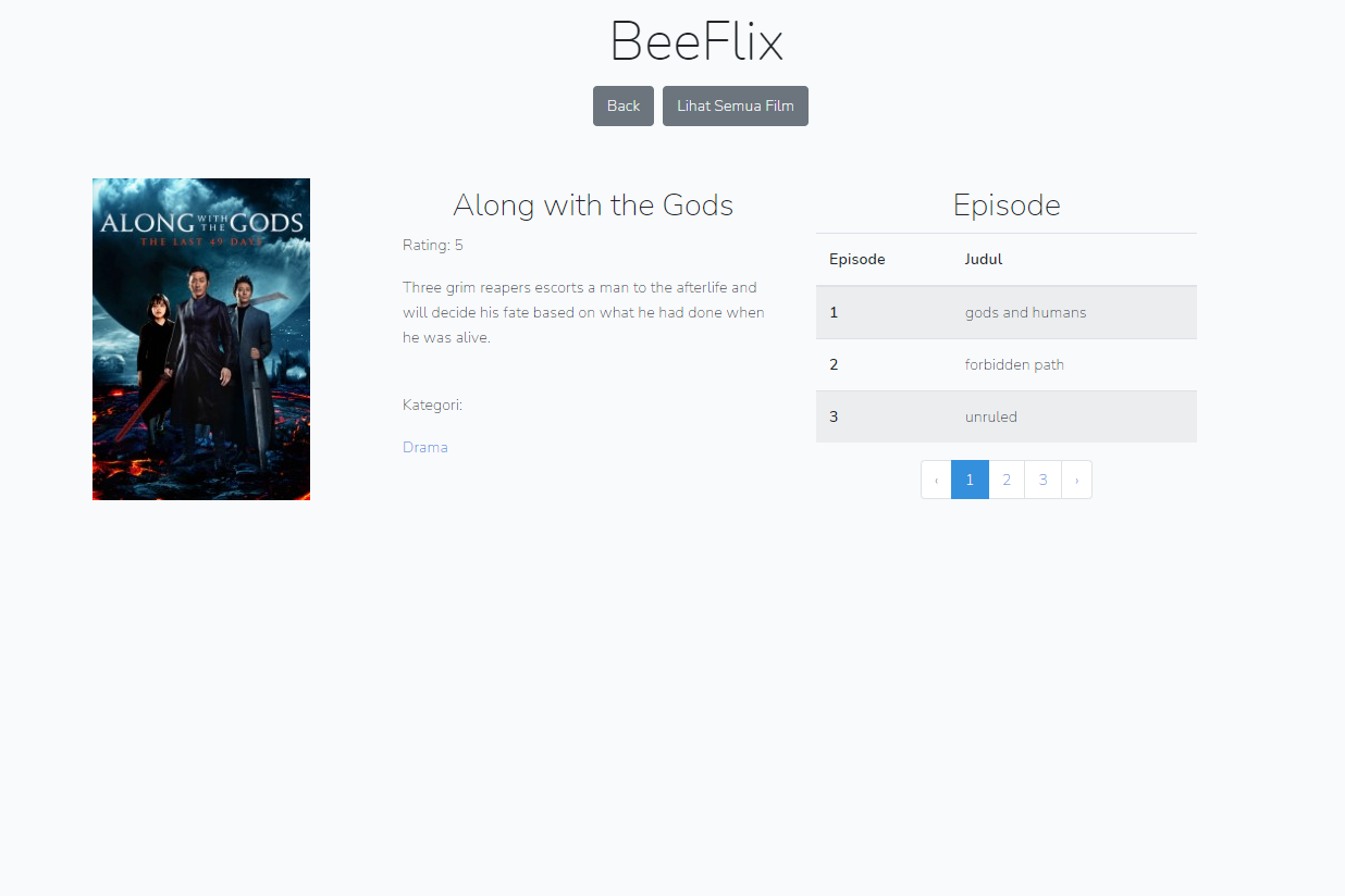 GitHub - ganalasmara/Laravel---Beeflix: Movie Streaming Website created ...