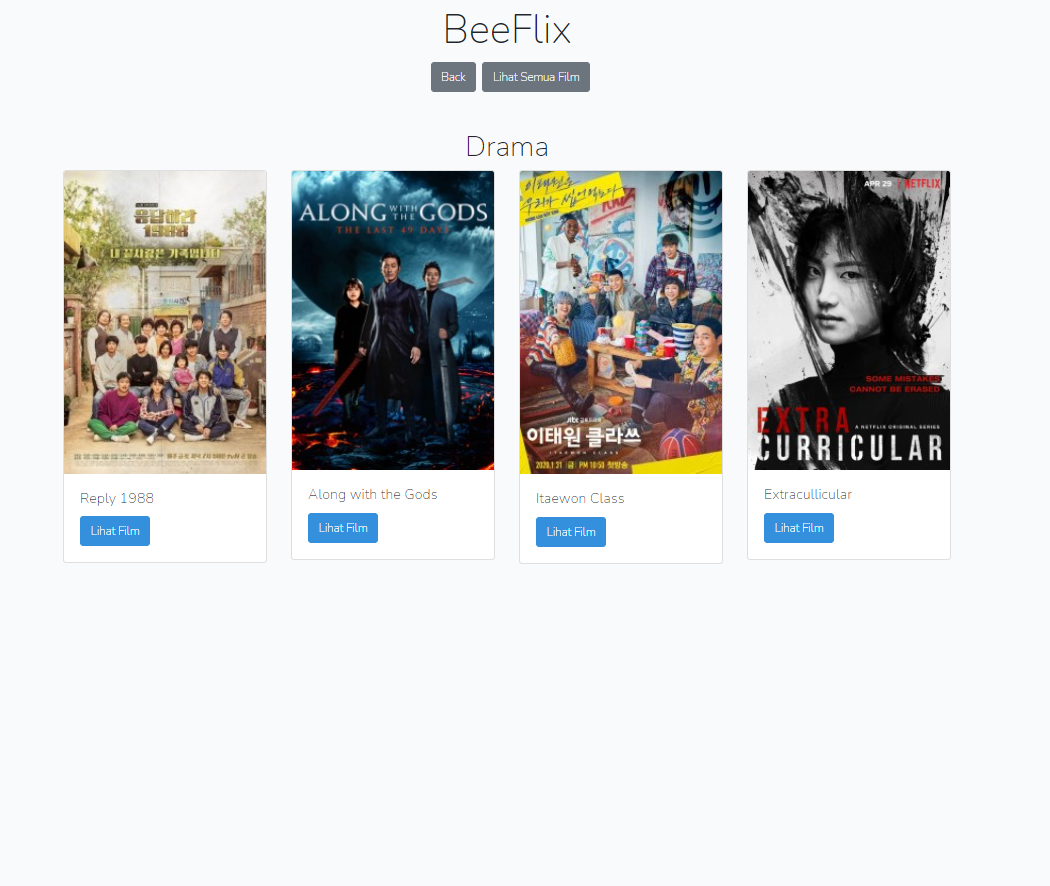GitHub - ganalasmara/Laravel---Beeflix: Movie Streaming Website created ...